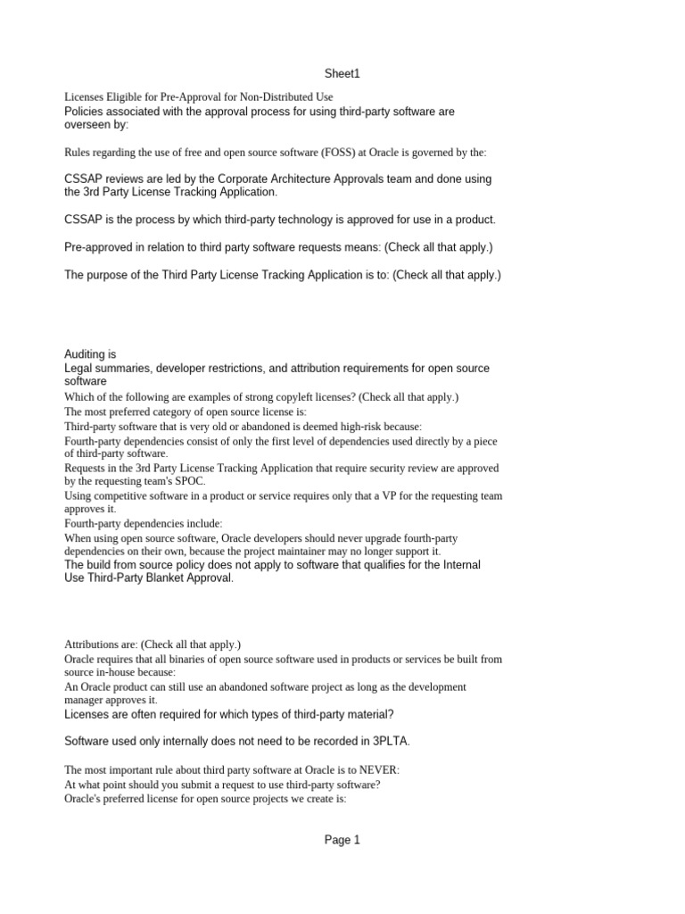 My Answer Sheet | PDF | Software Industry | Computing