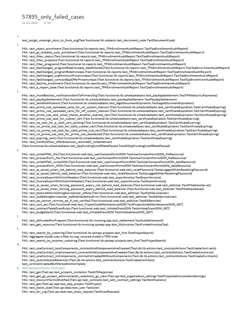 Only Failed Cases | PDF | Computers