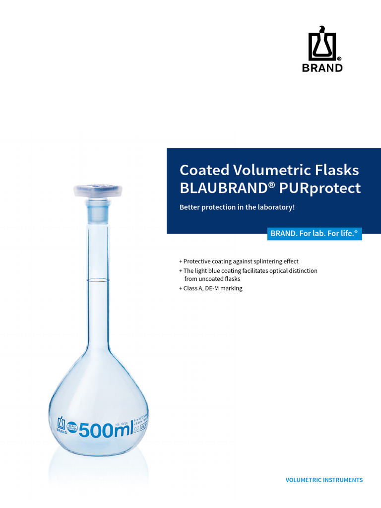 PUR Volumetric Flask EN | PDF
