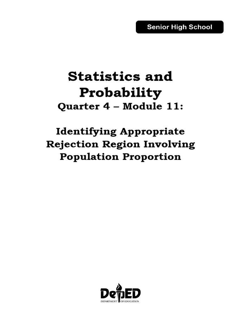 True/False Statements on Hypothesis Testing | PDF | Statistical ...