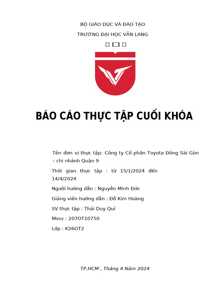 Baocaothuctap | PDF