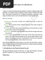 Essential Piano Exercises for Beginners | PDF | Hand | Piano