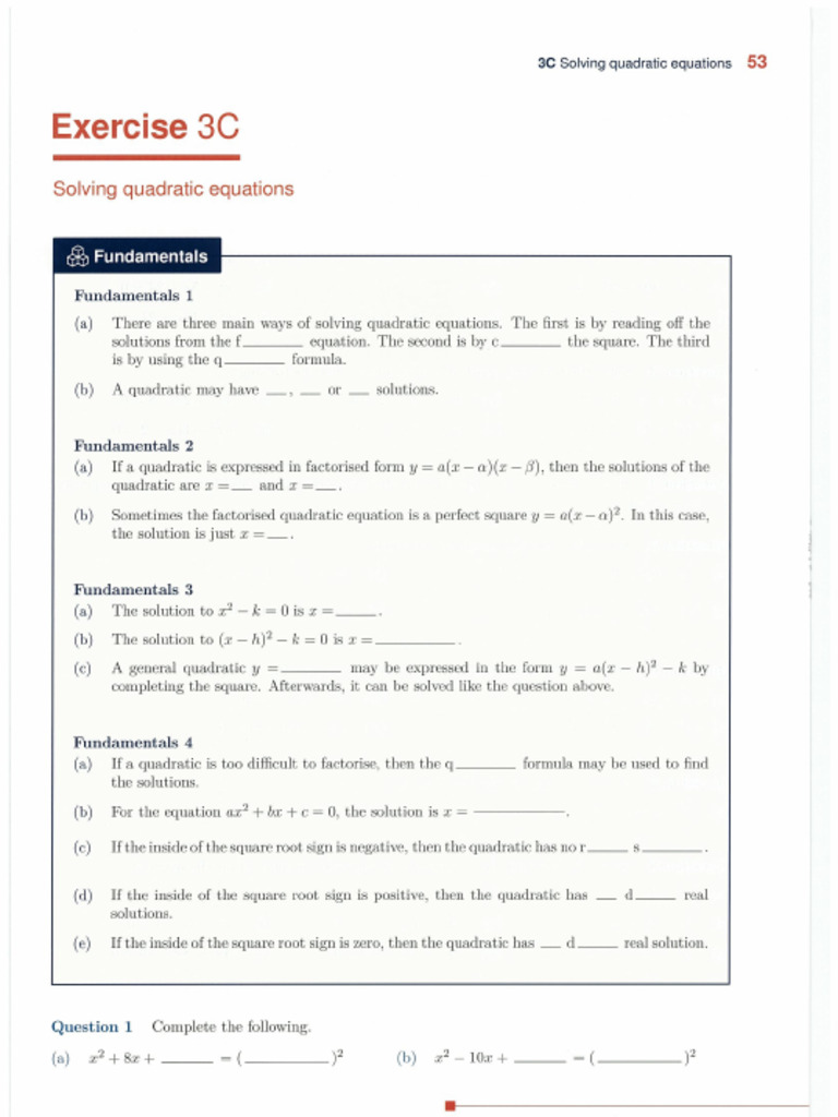 MANSW Year 11 Advanced Book Ex 3C | PDF