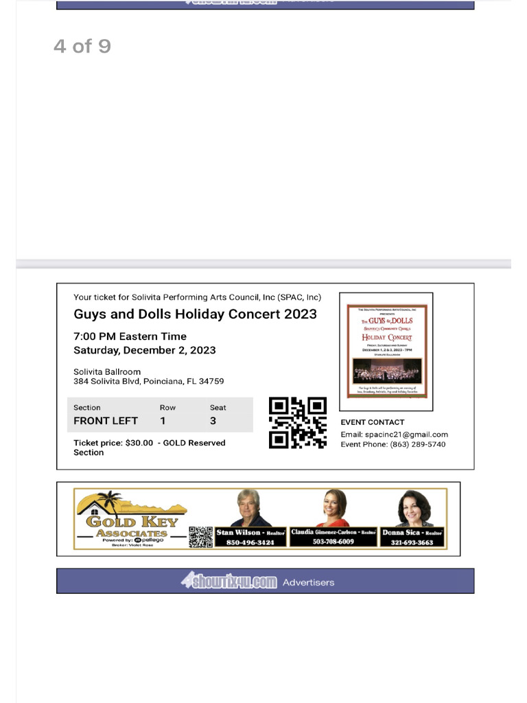 2023 CAST Pre-Sale Ticket Instructions 2 | PDF