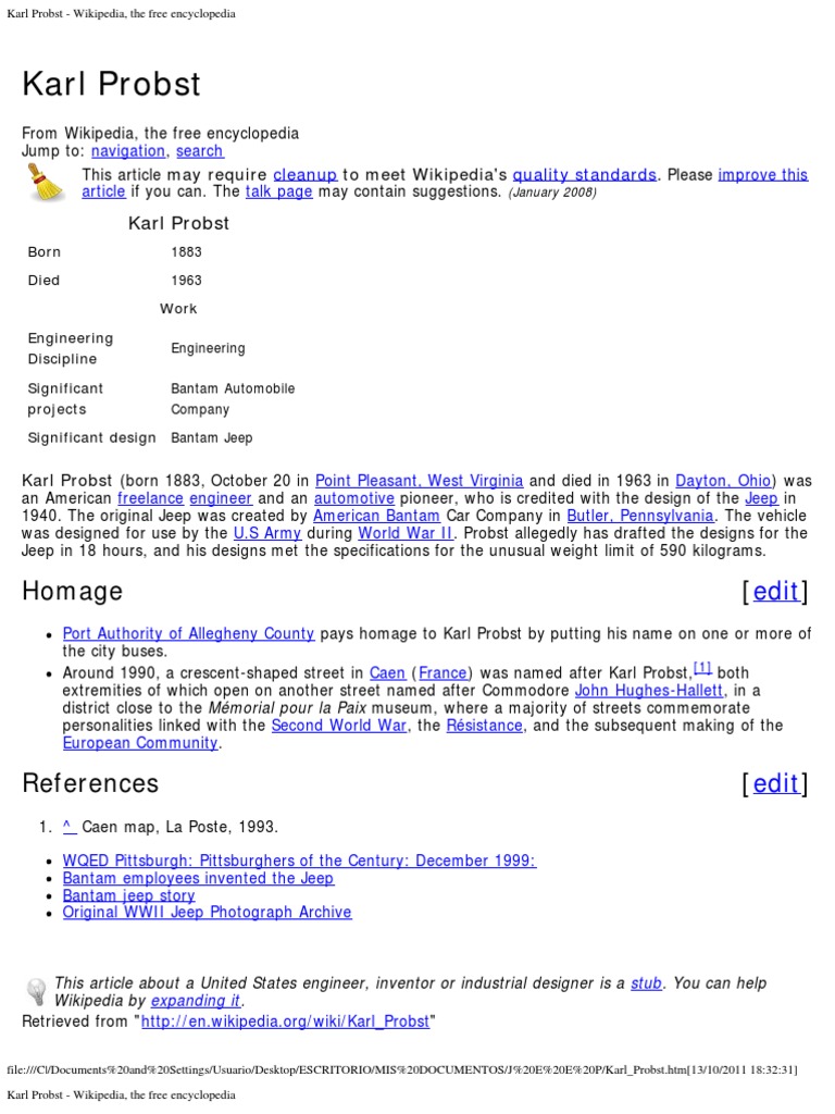 Copia de Karl - Probst | PDF | Wikipedia | Software