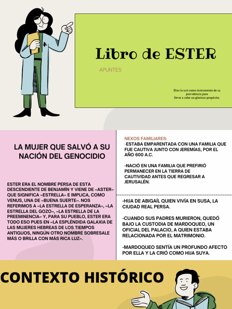 Libro de ESTER | PDF | Esther