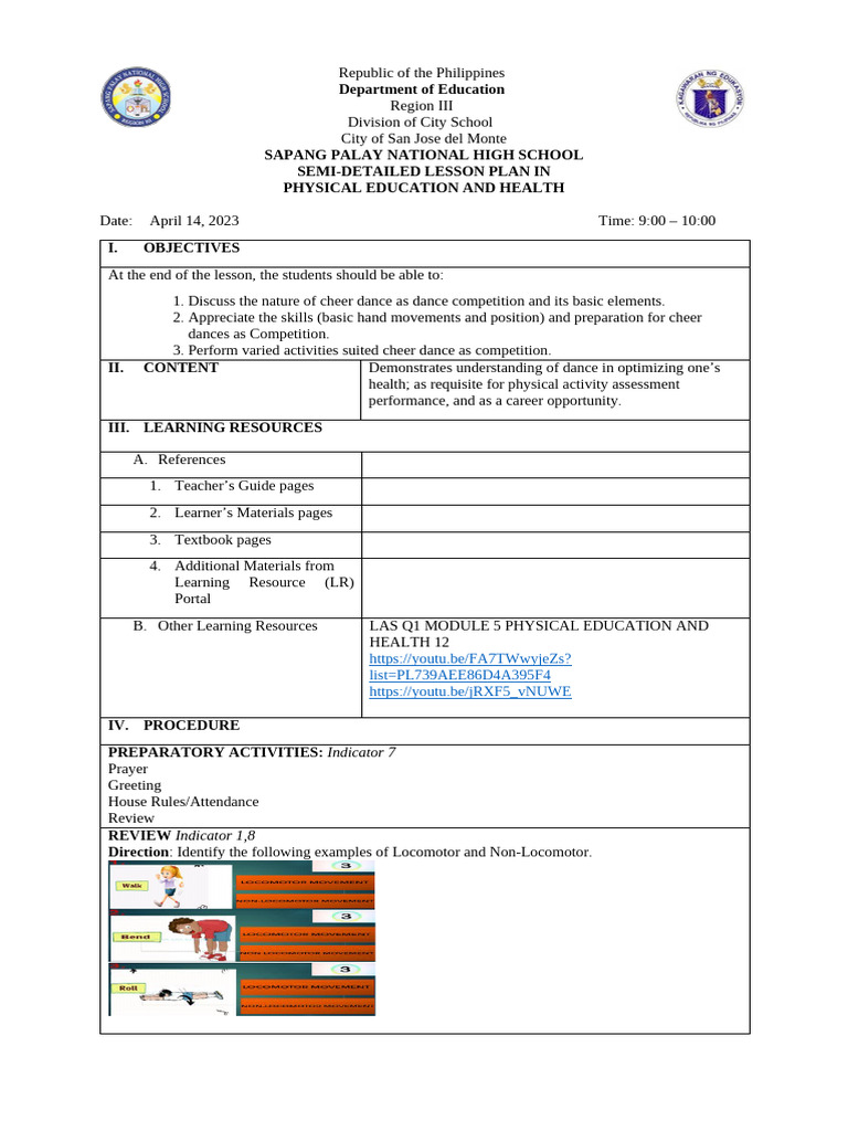 Co DLP | PDF | Cheerleading | Dances