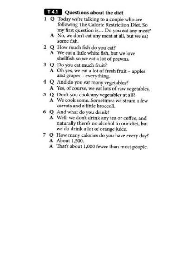 Tapescripts Unit 4 | PDF