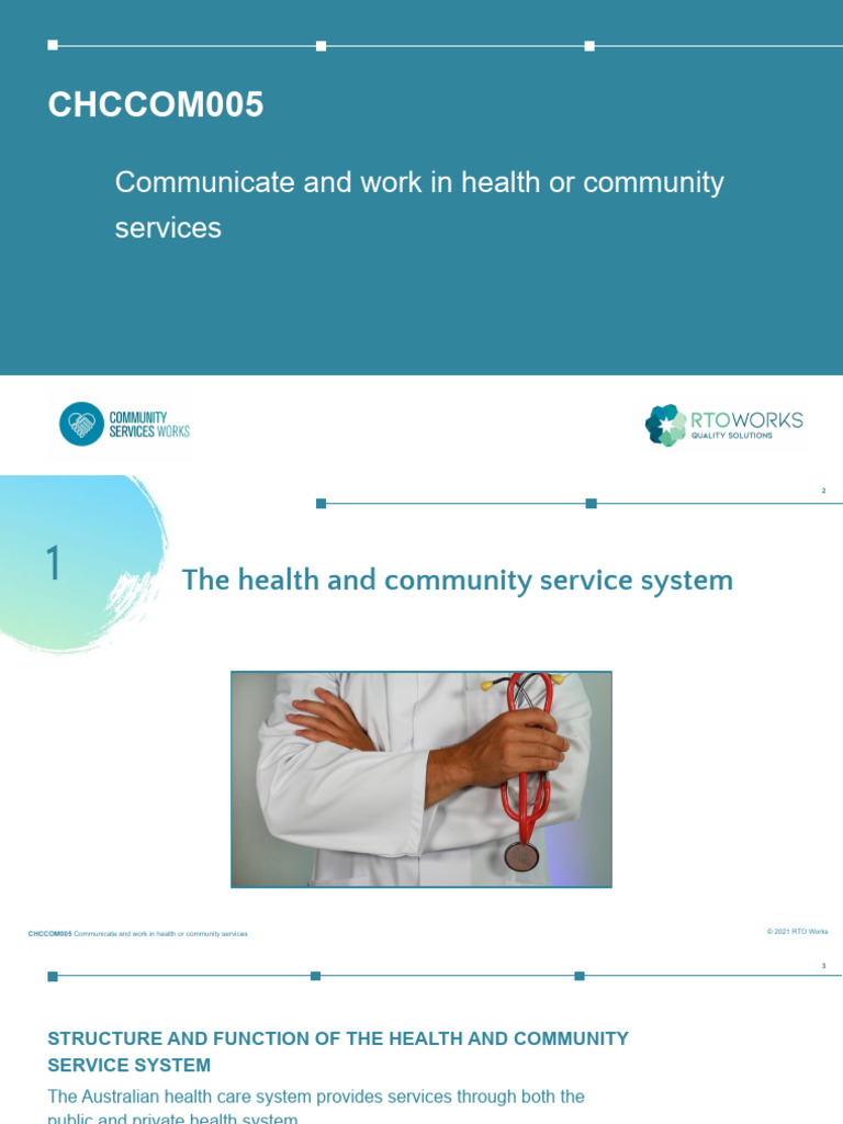CHCCOM005 Slideshow | PDF | Communication | Community