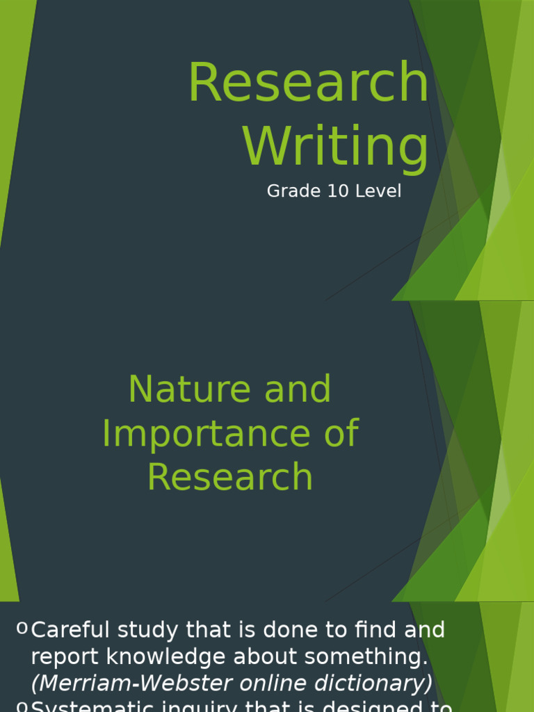 Importance of Research in Education | PDF | Qualitative Research ...