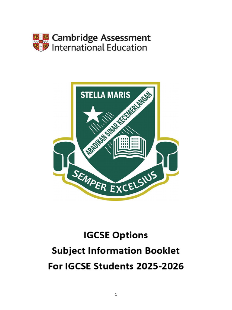 SMIS 2025 Subject Information Compiled Books 31.07.2024 | PDF ...