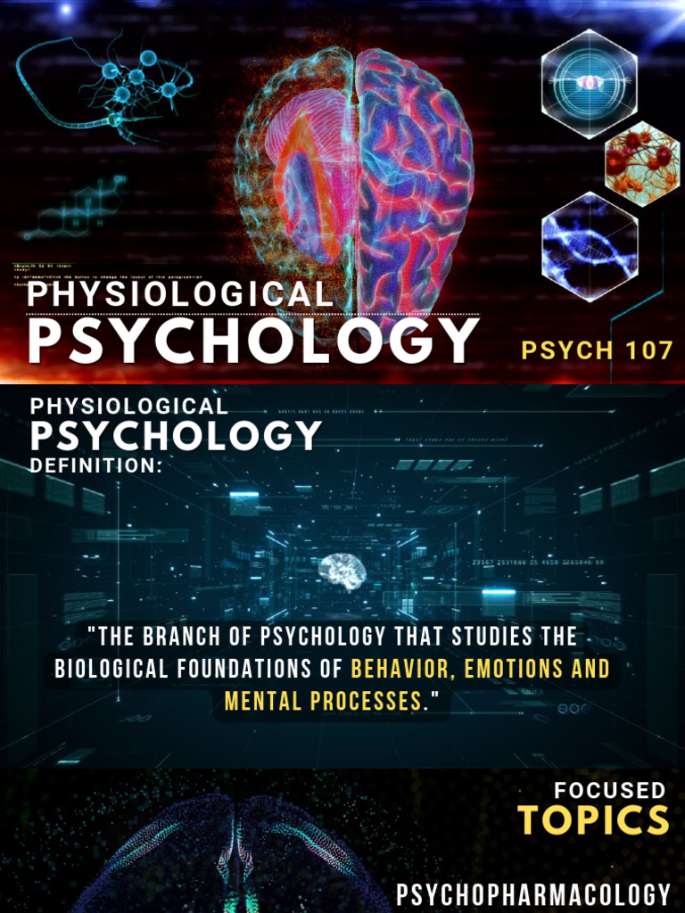 Lesson 1 - Physiological Psychology | PDF | Nervous System | Brain