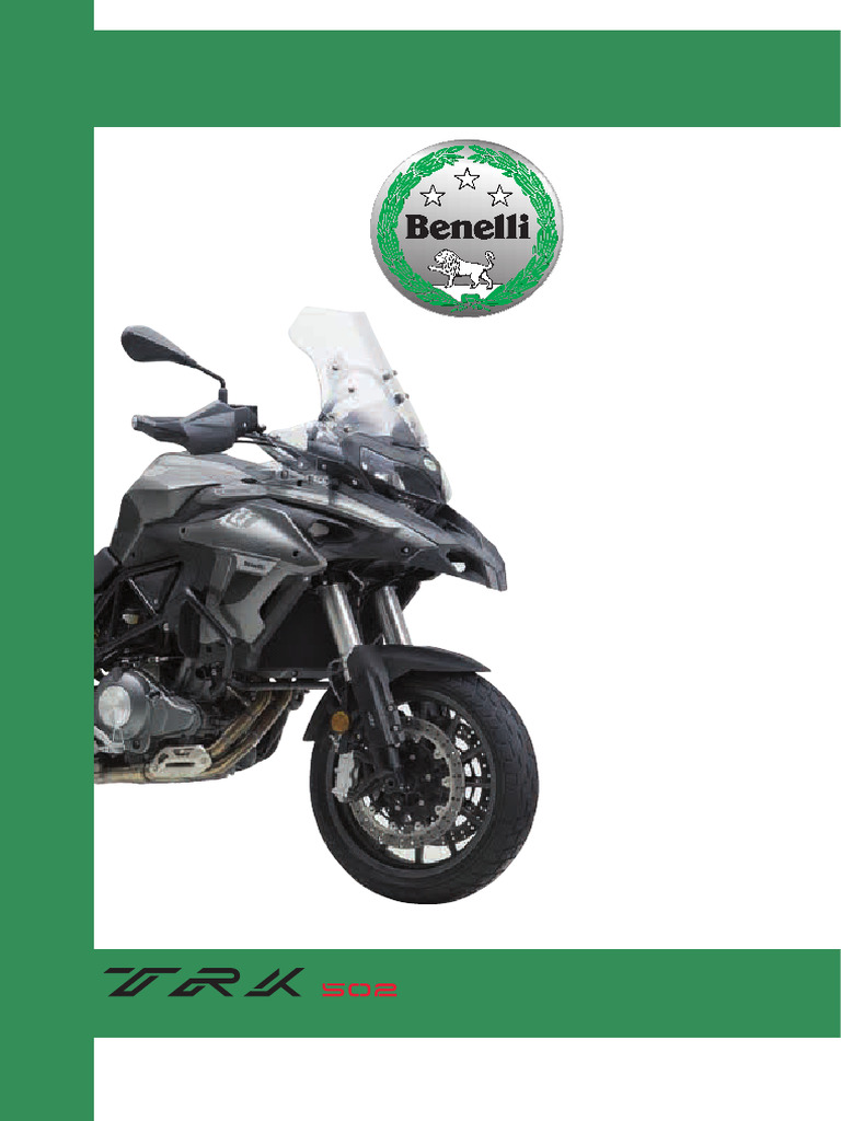 Benelli TRK 502 (2017) - Taller (Ing) | PDF | Bearing (Mechanical ...