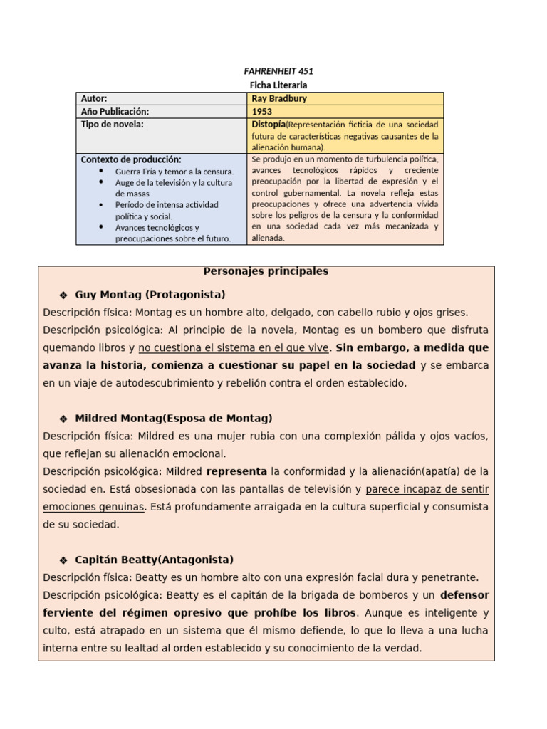 Fahrenheit 451 | PDF