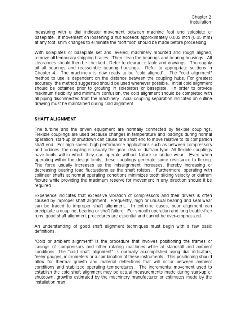 Shaft Alignment Procedures and Techniques: Understanding Collinear ...