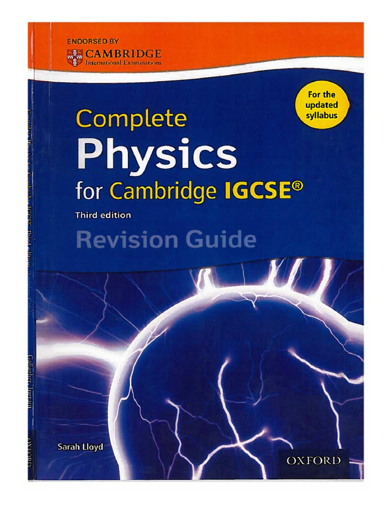 S11 Complete Physics-IGCSE | PDF