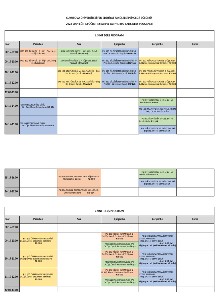 Bahar2023 2024 Psi | PDF