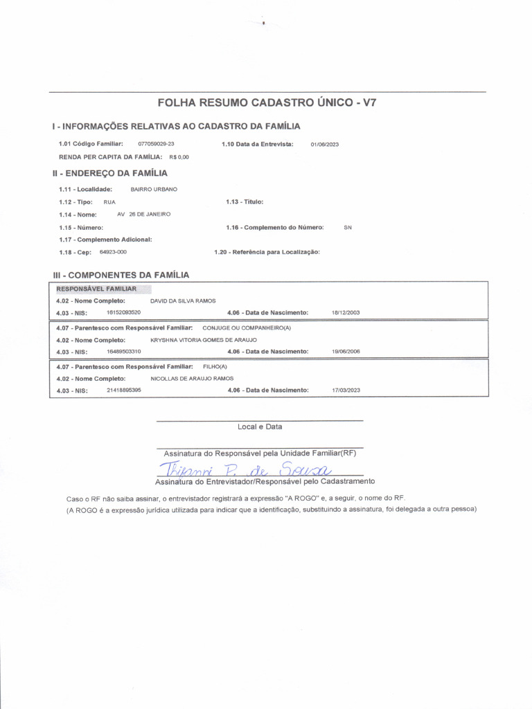 Folha Resumo Krisna | PDF