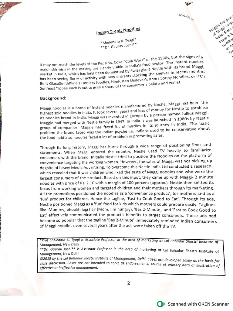 MR Case Study | PDF