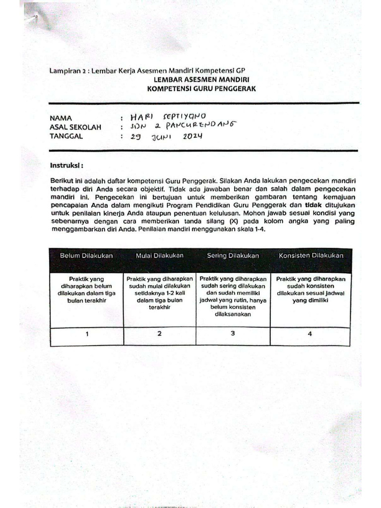 LK 2 - Hari Septiyono | PDF