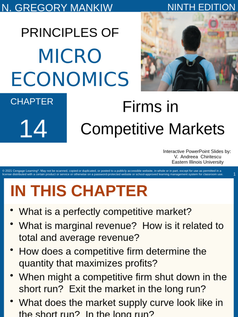 Interactive CH 14 Firms in Competitive Markets 9e | PDF | Perfect ...