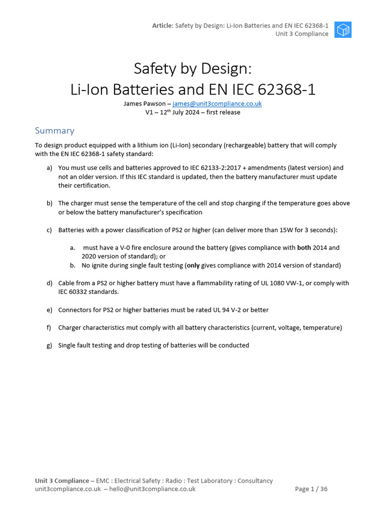 White Paper - Thermal Sensors Safety-by-Design-Li-Ion-Batteries-and-EN ...