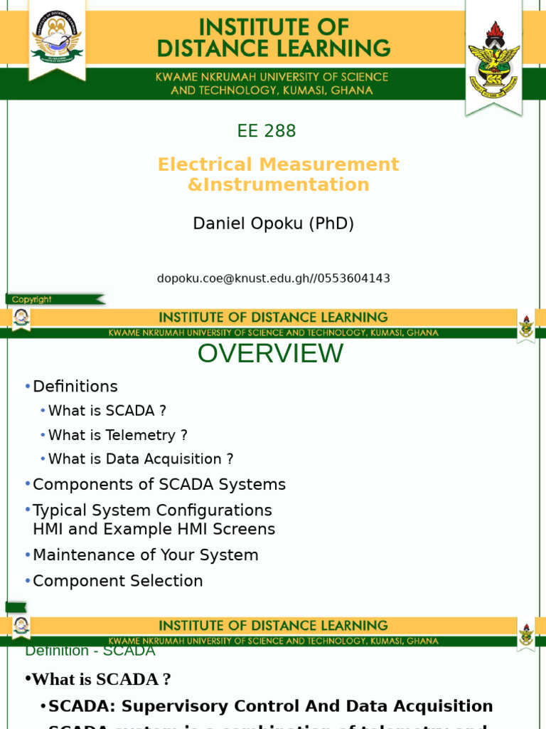 Unit 8 Scada Systems Pmu Final Pdf Scada Instrumentation