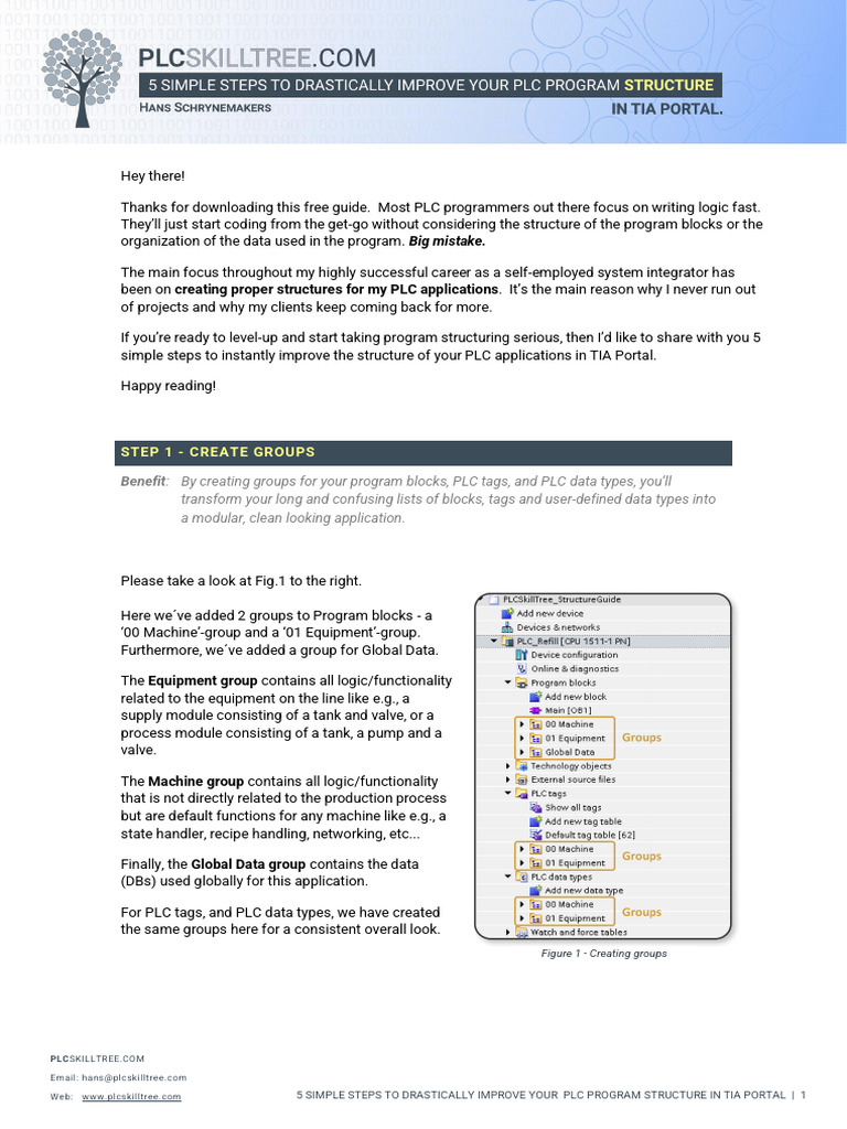 PLC Skill Tree | PDF | Programmable Logic Controller | Data Type