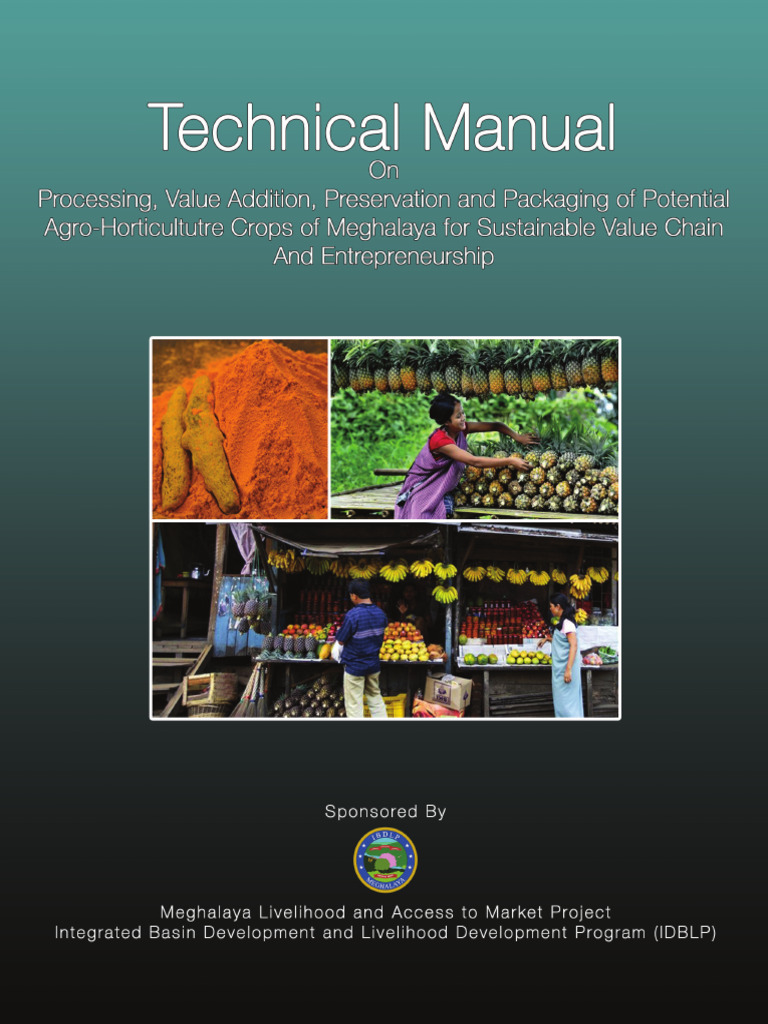 Food Processing Technical Manual 28.02.2020 | PDF | Agriculture | Pickling