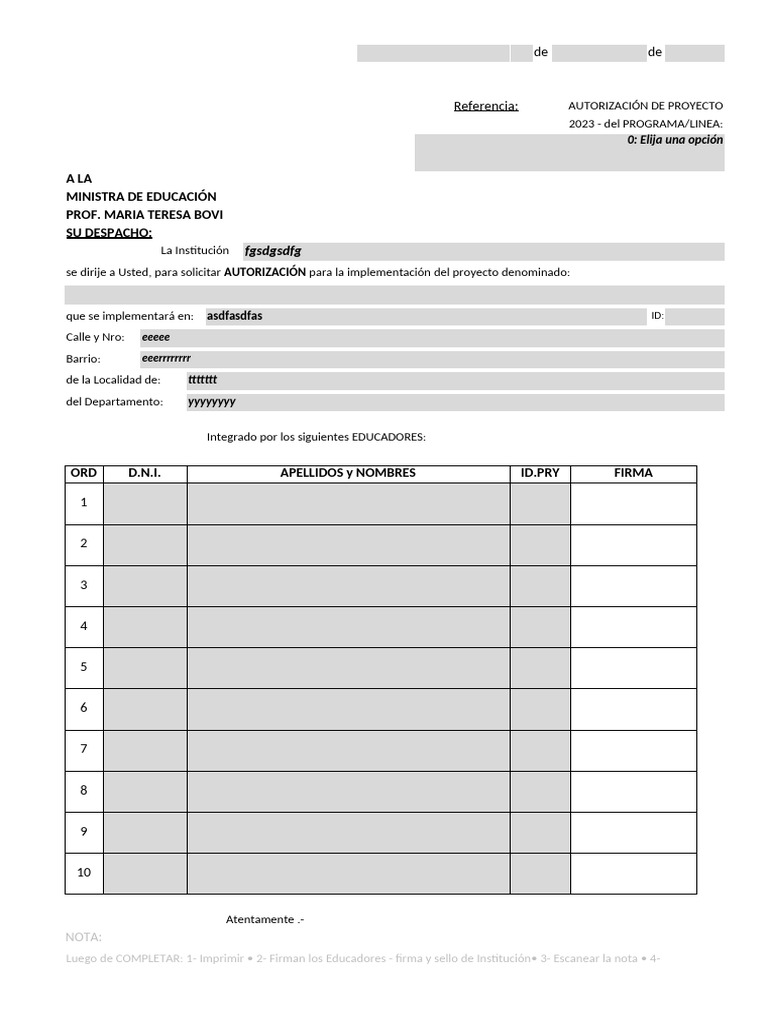 00-Formulario a1-A2-A3 - 2023 + Nota Present + Acta Acuerdo - (v.3.0) - 1 | PDF
