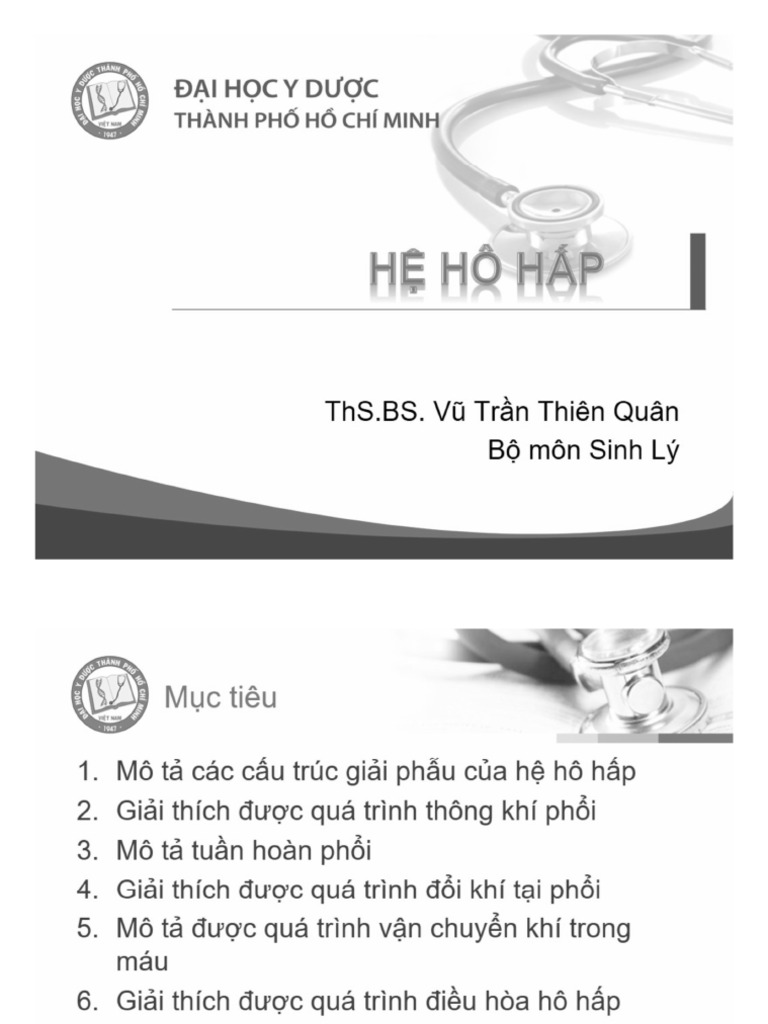 Giai Phau Sinh Ly Ho Hap | PDF