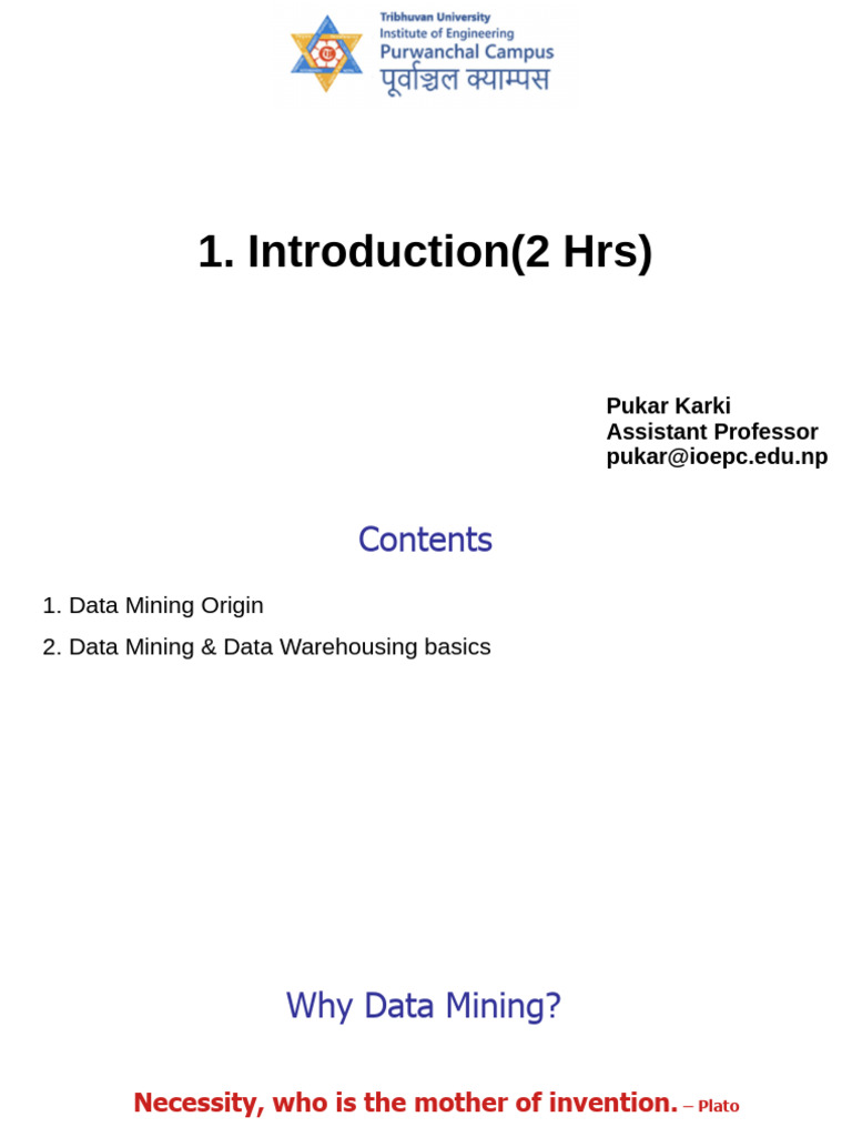Introduction | PDF | Data Warehouse | Databases