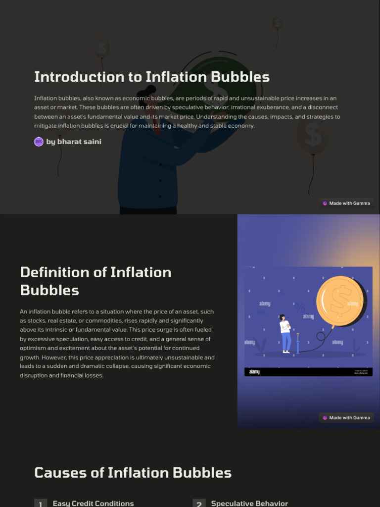 Inflation Bubbles | PDF | Economic Bubble | Speculation