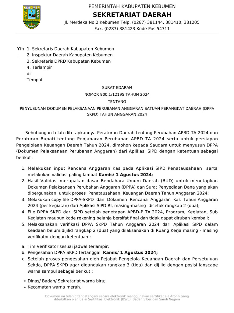 SE Penyusunan DPPA 2024 | PDF