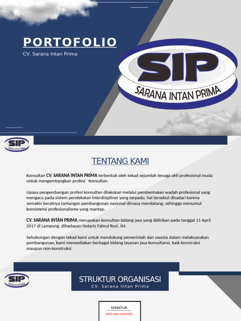 Portofolio SIP | PDF