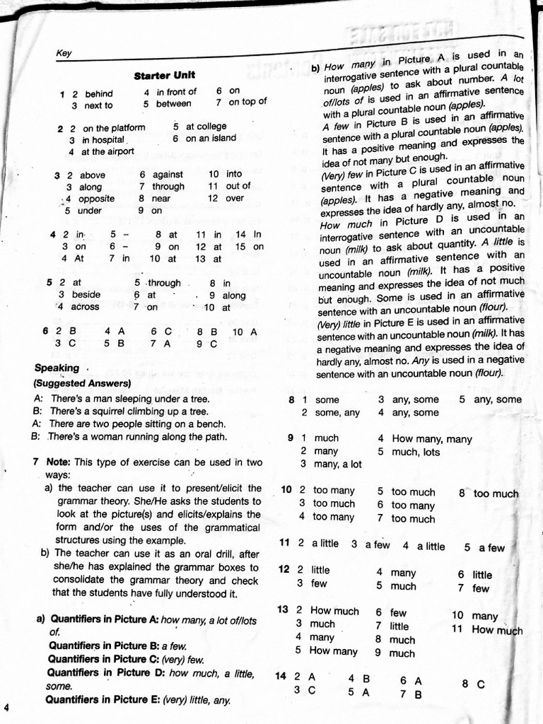 Its Grammar Time 3 Keys | PDF