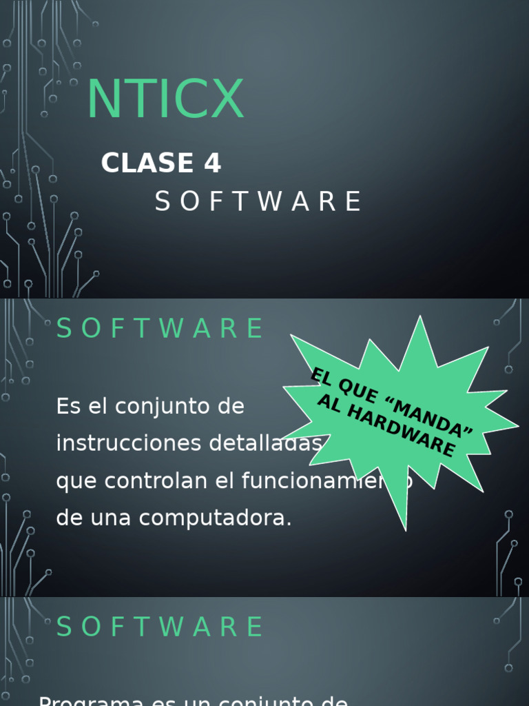Clase4 2024 Nticx IPSL - PARTE 1 | PDF | Informática