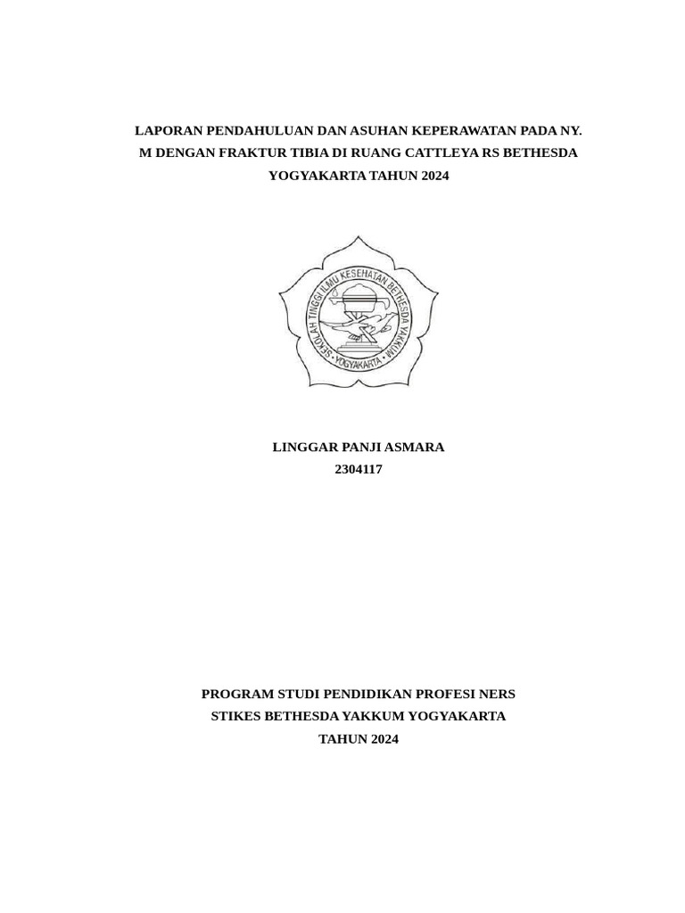 LP Fraktur Tibia Linggar Panji Asmara 2304117 | PDF
