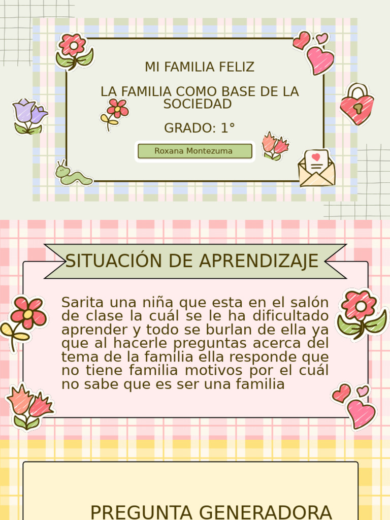 PP Mi Familia Feliz | PDF