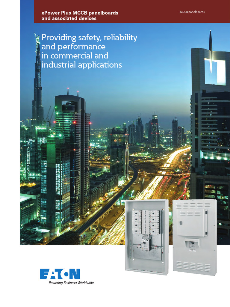 EATON Main-Sub-distribution-boards DT 31-07-23 | PDF | Building ...