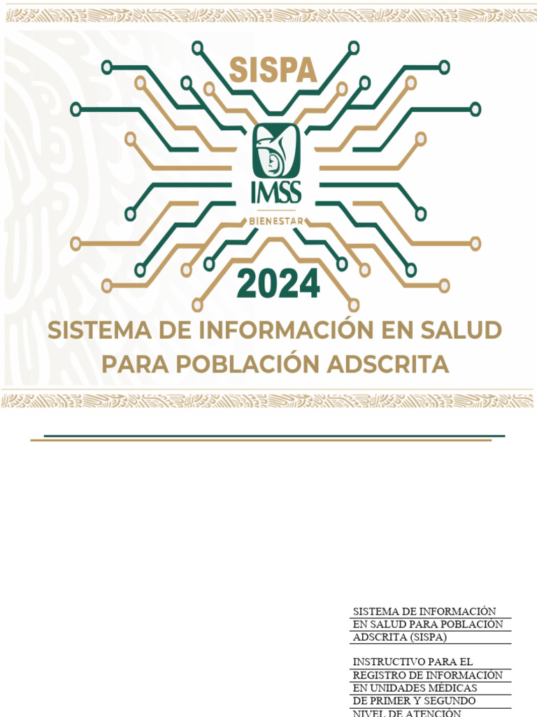 2023 12 21 Area Medica Instructivo Sispa 2024 | PDF | Dietético | Medicina