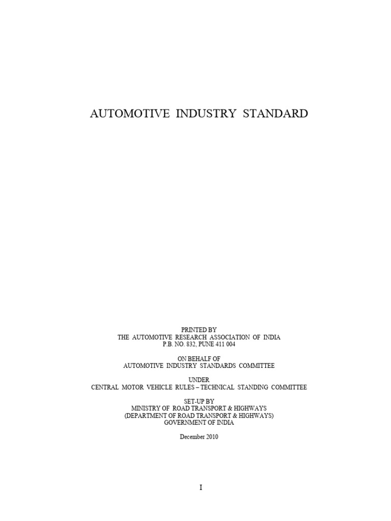 Provisions Concerning The Approval of Gas-Discharge Light Sources For ...