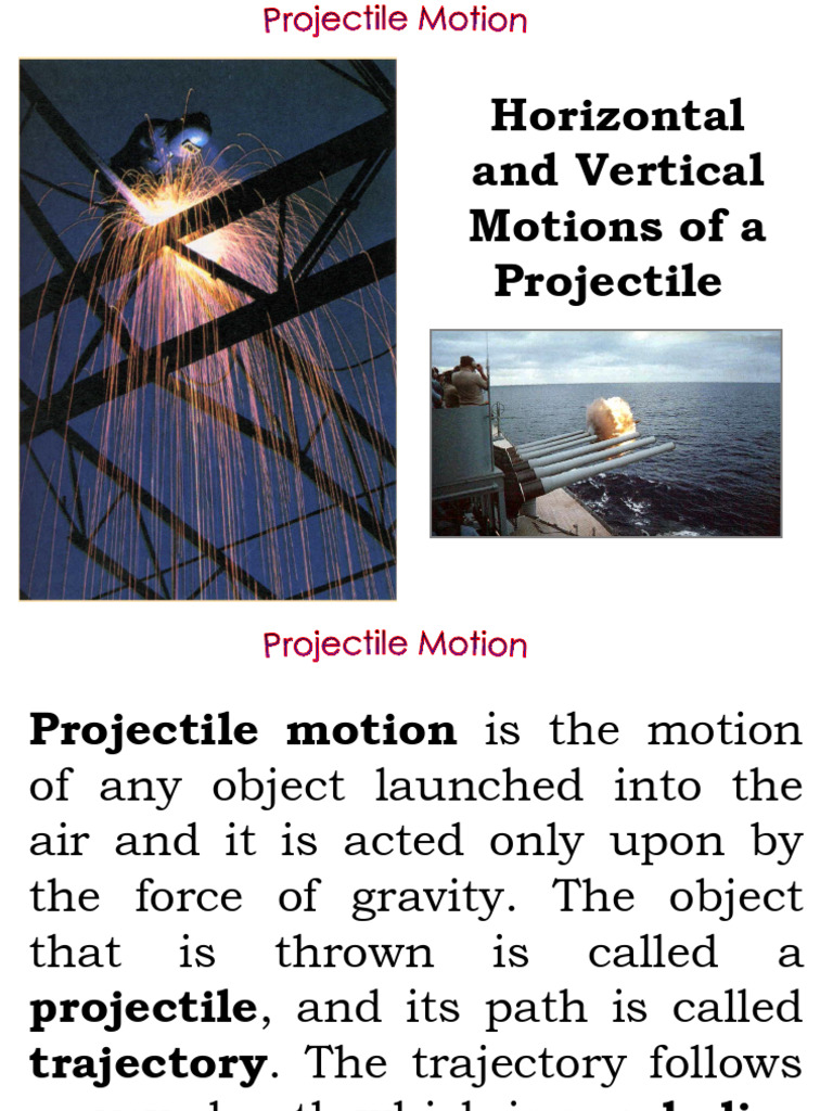 Session 2 Projectile Motion Introduction 2 | PDF | Projectiles | Acceleration