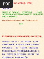 Códigos Meteorológicos Faa Metar e Taf | PDF | Pista | Ferimento