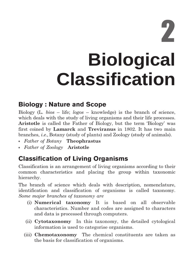 biological classification | PDF | Taxonomy (Biology) | Bacteria
