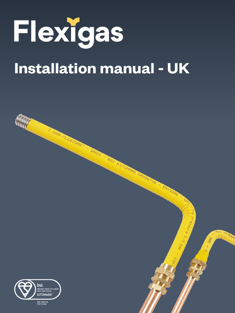Flexigas UK Installation 2021 Updated | PDF | Pipe (Fluid Conveyance ...