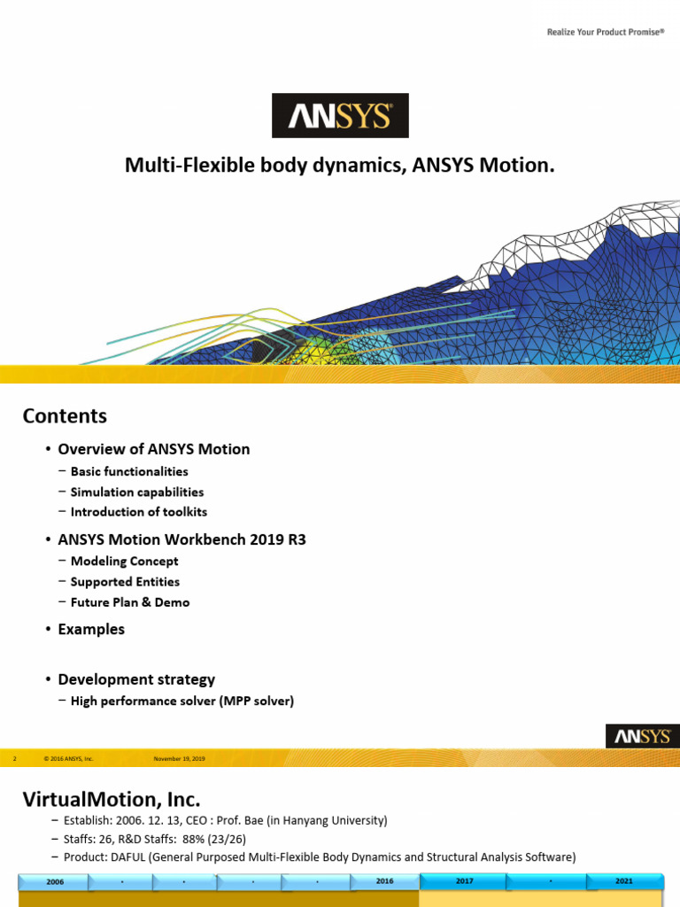 Multi-Flexible Body Dynamics ANSYS Motion | PDF | Gear | Classical Mechanics