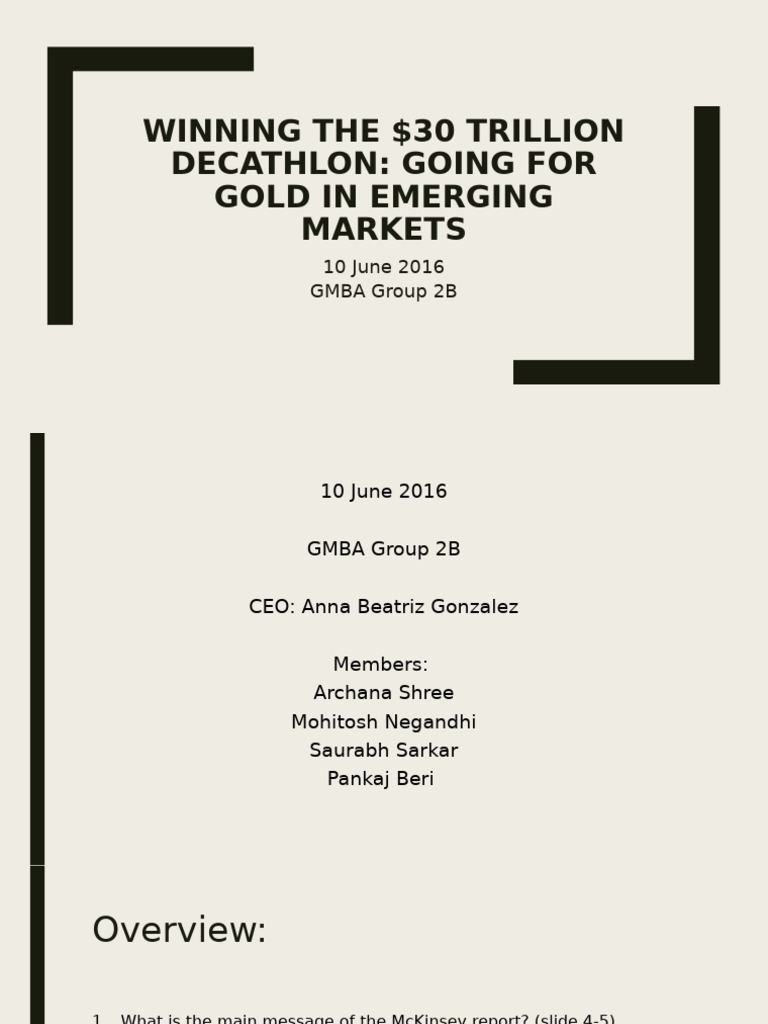 GIGA - SBR 3 - GMBA Group 2B | PDF | Devaluation | Exports