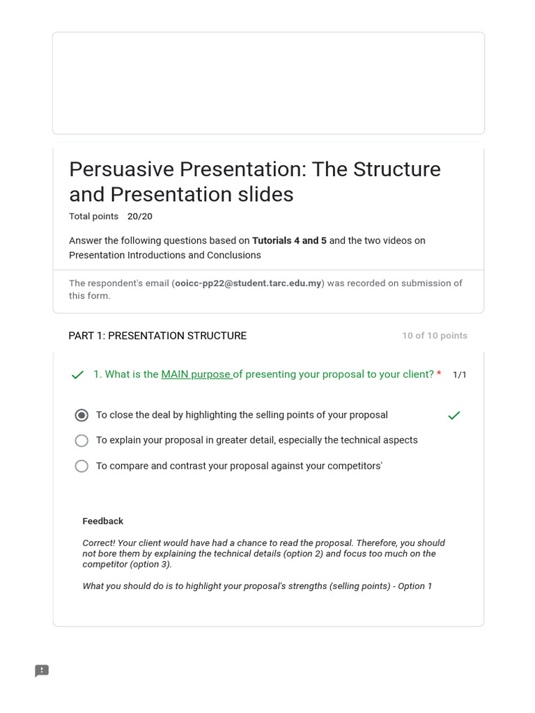T5 Persuasive Presentation - The Structure and Presentation Slides ...