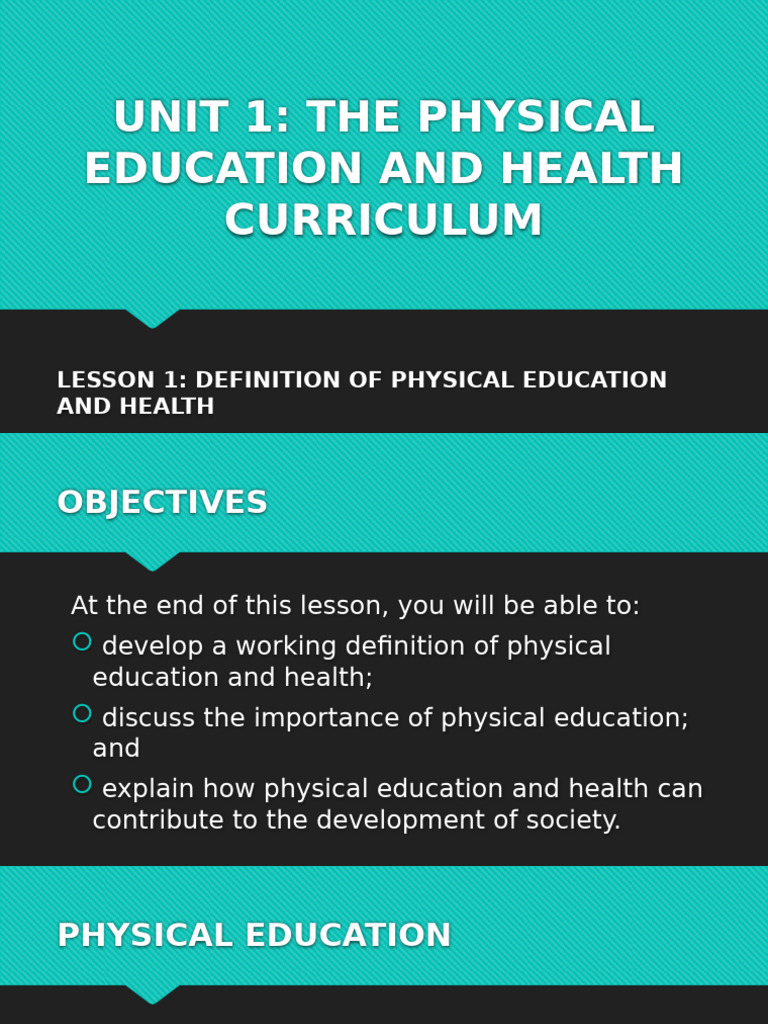 SCPH Report | PDF | Physical Education | Health Education
